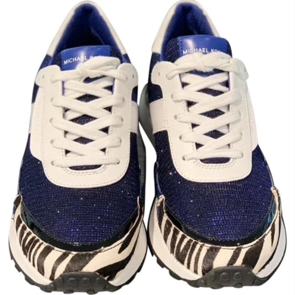 MICHAEL Michael Kors | Shoes | Michael Kors Monroe Mixed Media Trainer ...